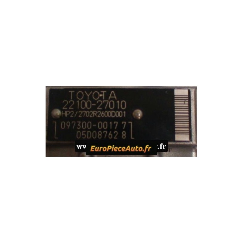 Pompe injection common rail Denso 22100-27010 / 2210027010 / 097300-001 ...